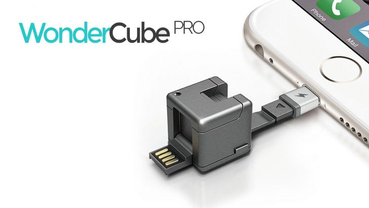 ケーブルやスタンド、microSDカードリーダーにもなるミラクルキューブ「WonderCube Pro」 – OREFOLDER