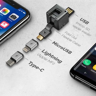 ケーブルやスタンド、microSDカードリーダーにもなるミラクルキューブ「WonderCube Pro」 – OREFOLDER