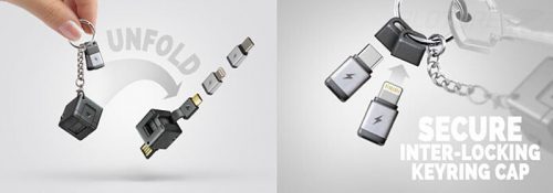 ケーブルやスタンド、microSDカードリーダーにもなるミラクルキューブ「WonderCube Pro」 – OREFOLDER