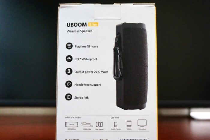 EarFun UBOOM Slimレビュー：IPX7の防水のパワフルなBluetoothスピーカー – OREFOLDER