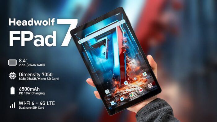 Headwolf FPad7 レビュー：Dimensity 7050を搭載しRAMやストレージもパワーアップした8.4インチタブレット – OREFOLDER